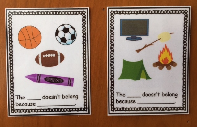 Category Cards | The Elementary Helper