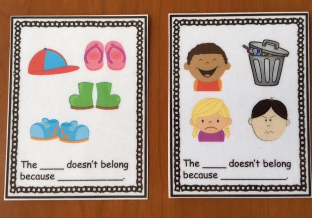 What Doesn’t Belong Cards 4 | The Elementary Helper