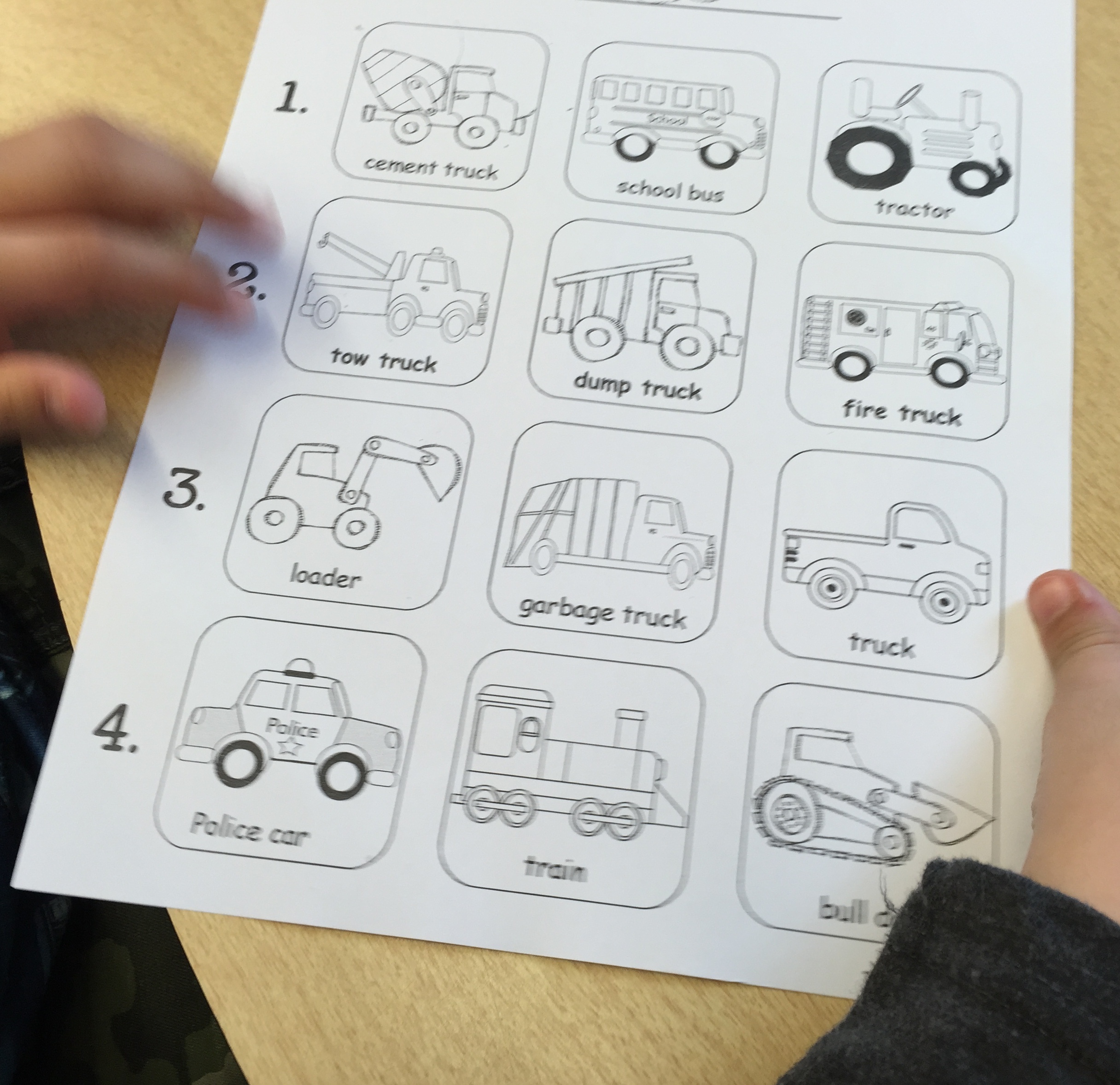 I Spy Vehicles and Activity | The Elementary Helper