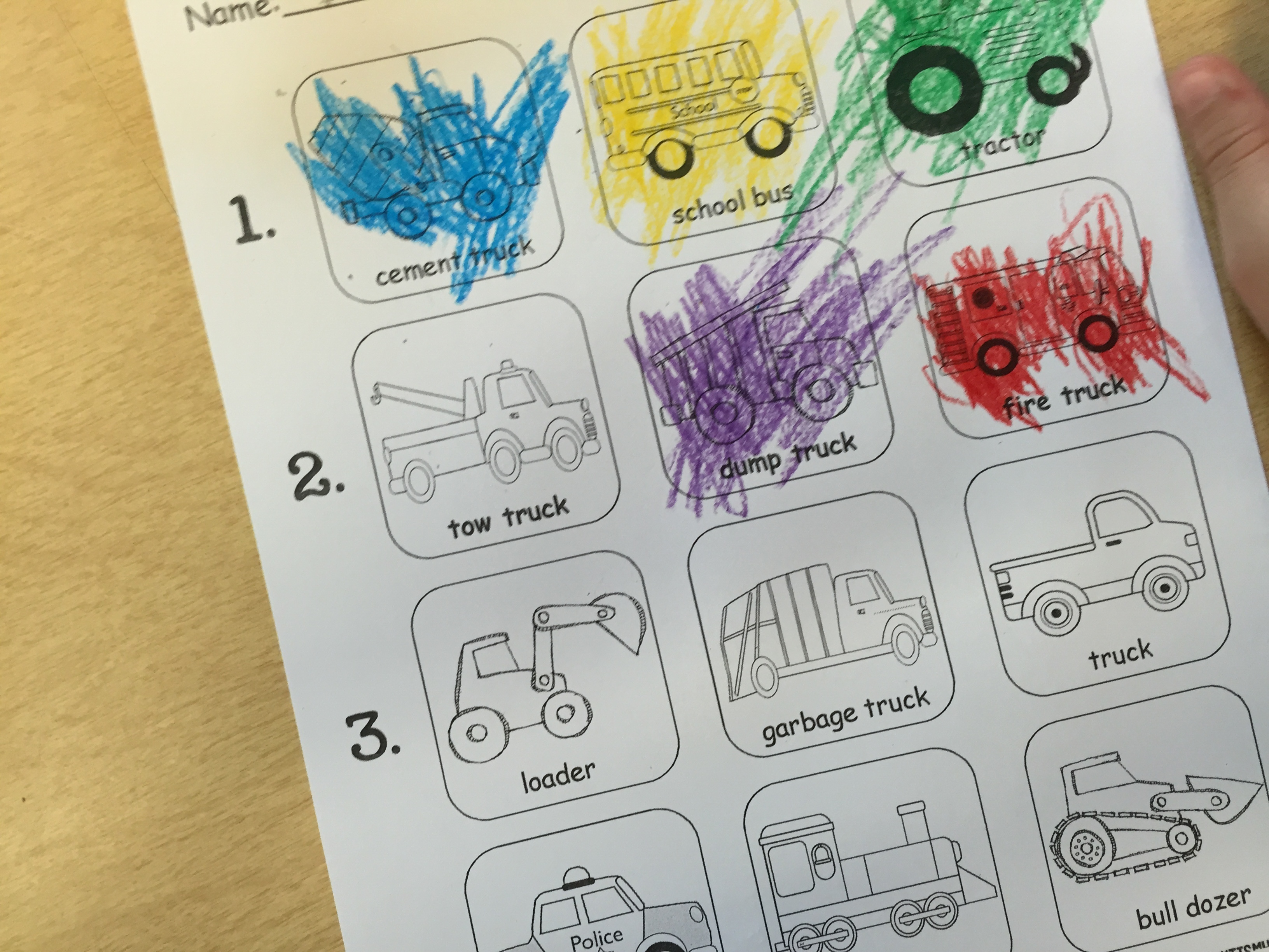 I Spy Vehicles and Activity | The Elementary Helper