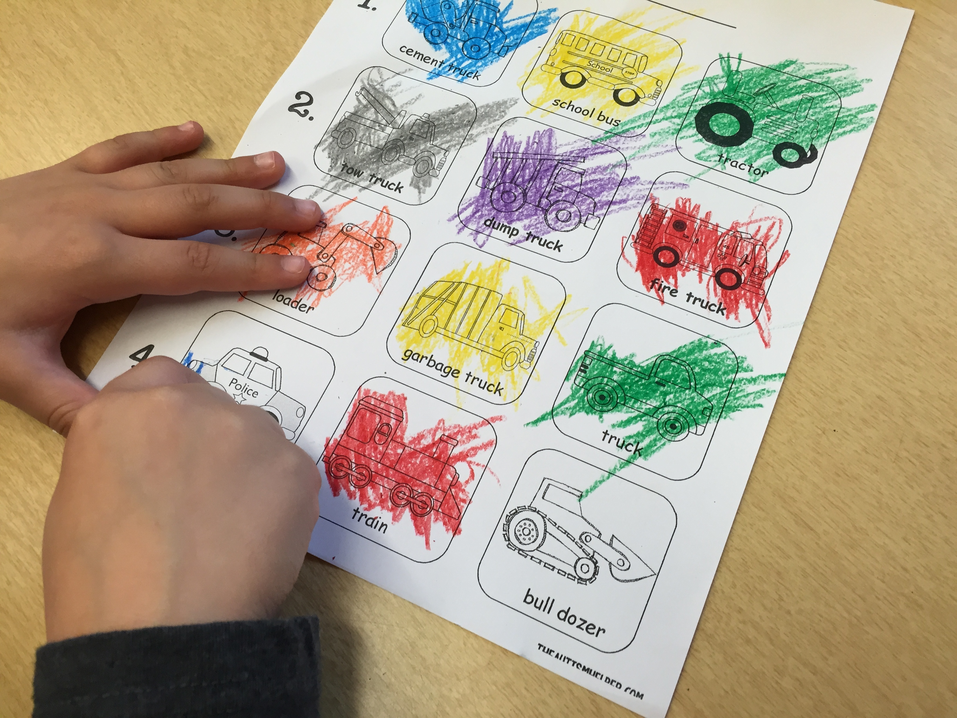 I Spy Vehicles and Activity | The Elementary Helper