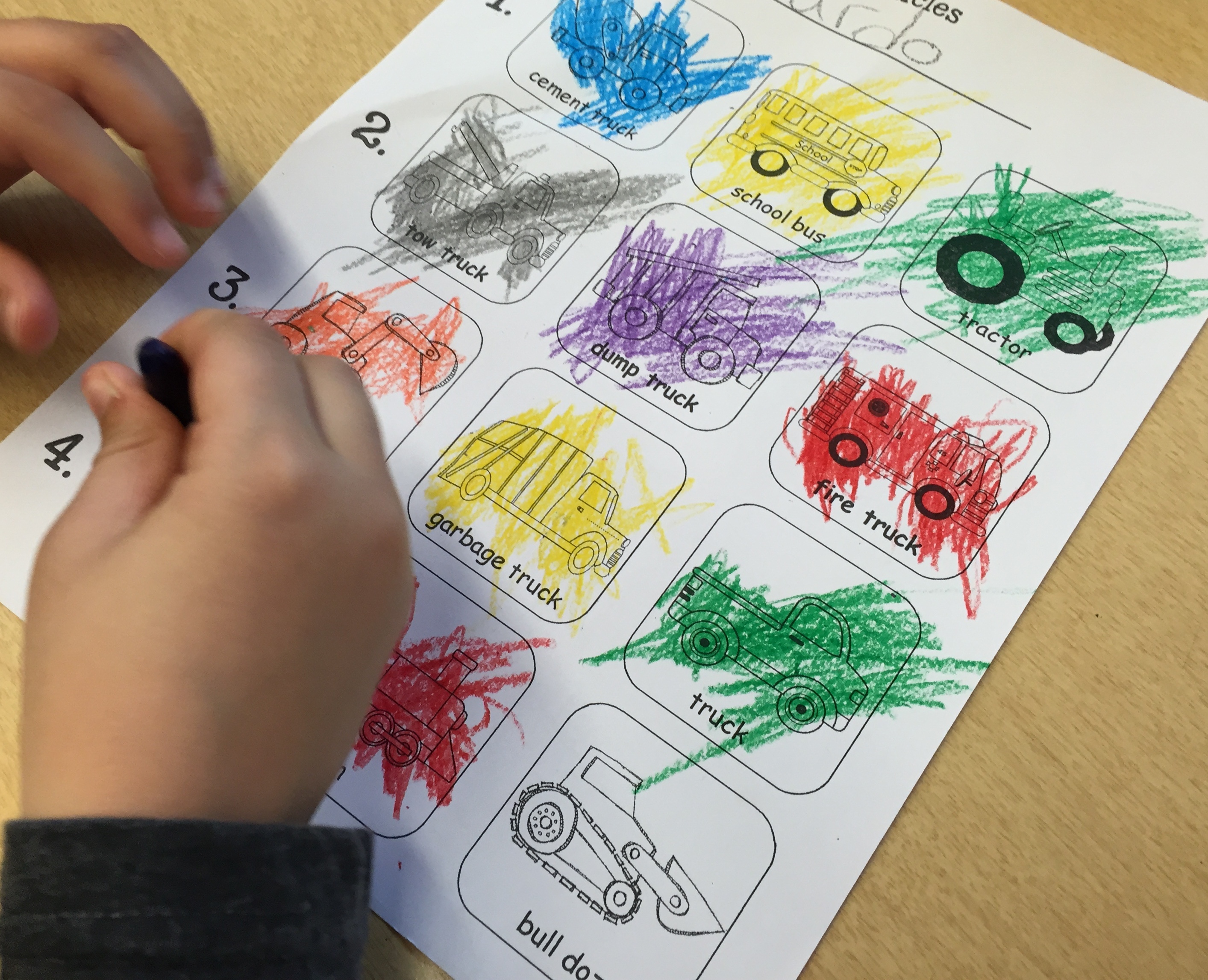 I Spy Vehicles and Activity | The Elementary Helper